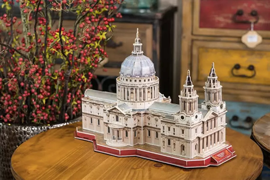Najlepsze puzzle dla dorosłych — Katedra św. Pawła w 3D