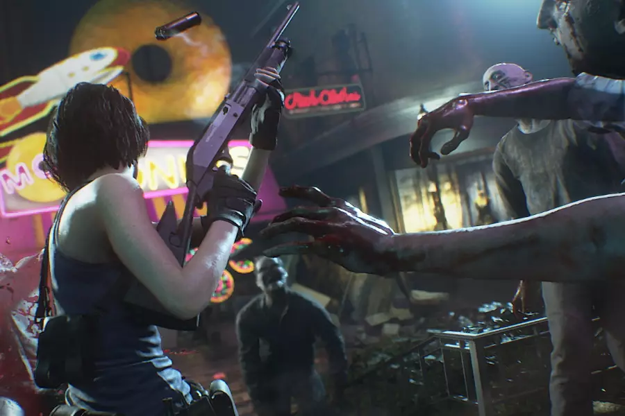 captura de tela de resident evil 3