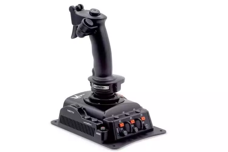 vkb gladiator pro repülésszimulátor irányító joystick