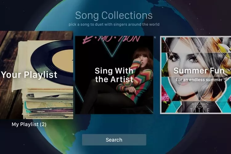 Apple tv հավելված smule sing karaoke