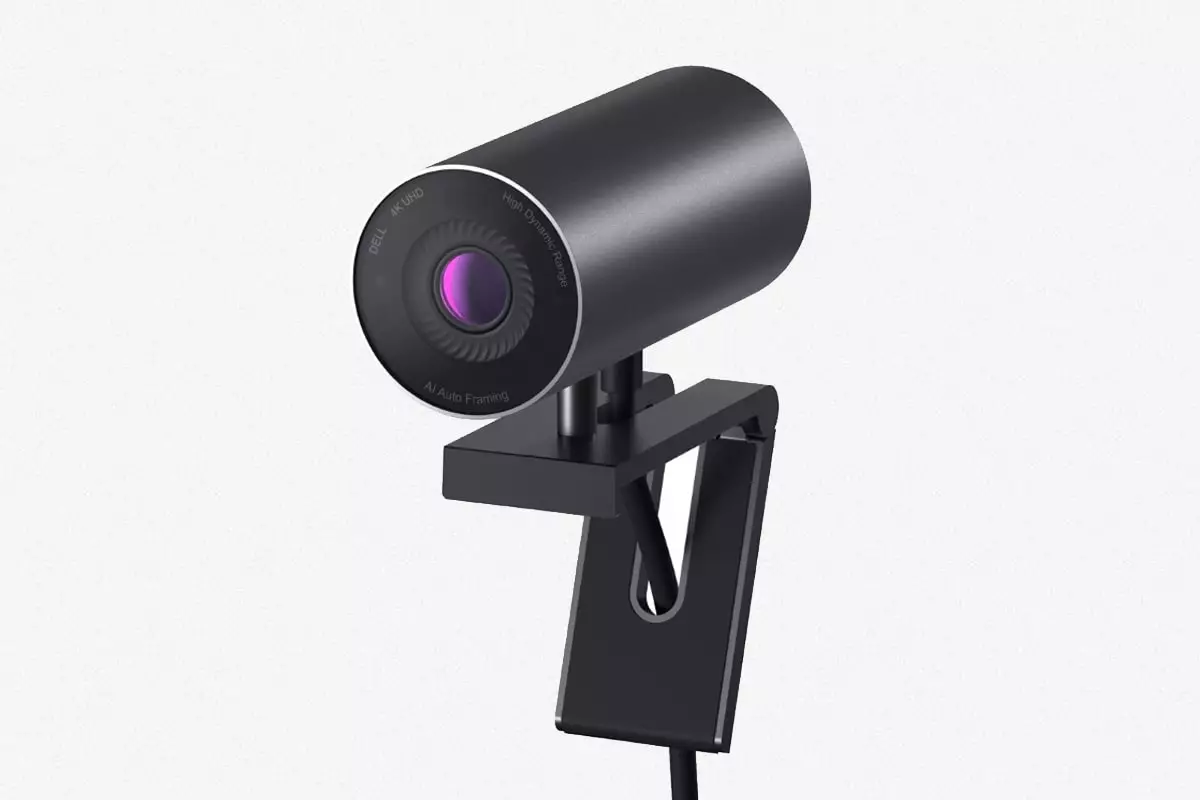 Dell UltraSharp 4K-webkamera bruger kunstig intelligens til at holde dig i billedet