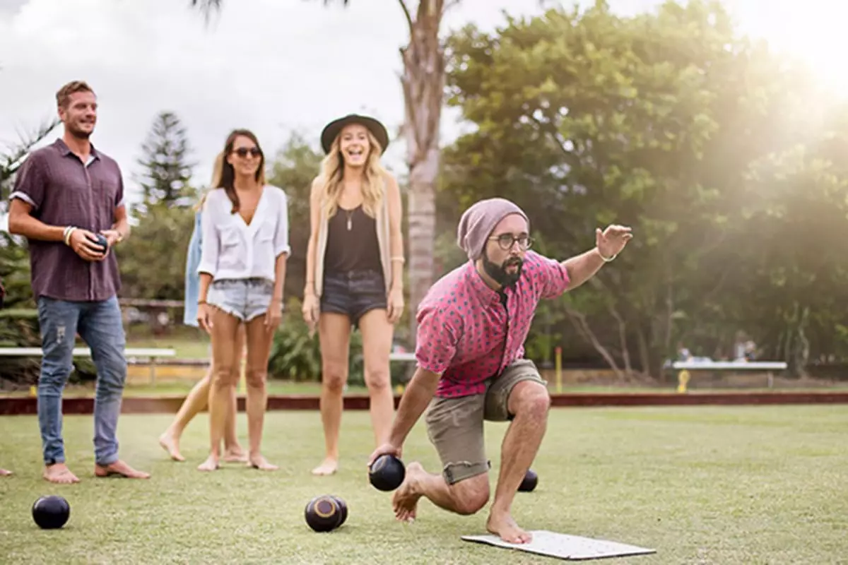 Beschte Plazen fir Barefoot Bowls zu Sydney Gymea Bowling Club
