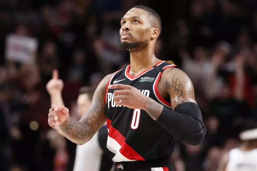 Damian Lillard Trail Blazers ကစားသမား