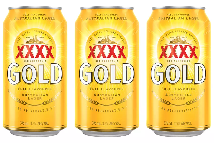 XXXX Gold Beer