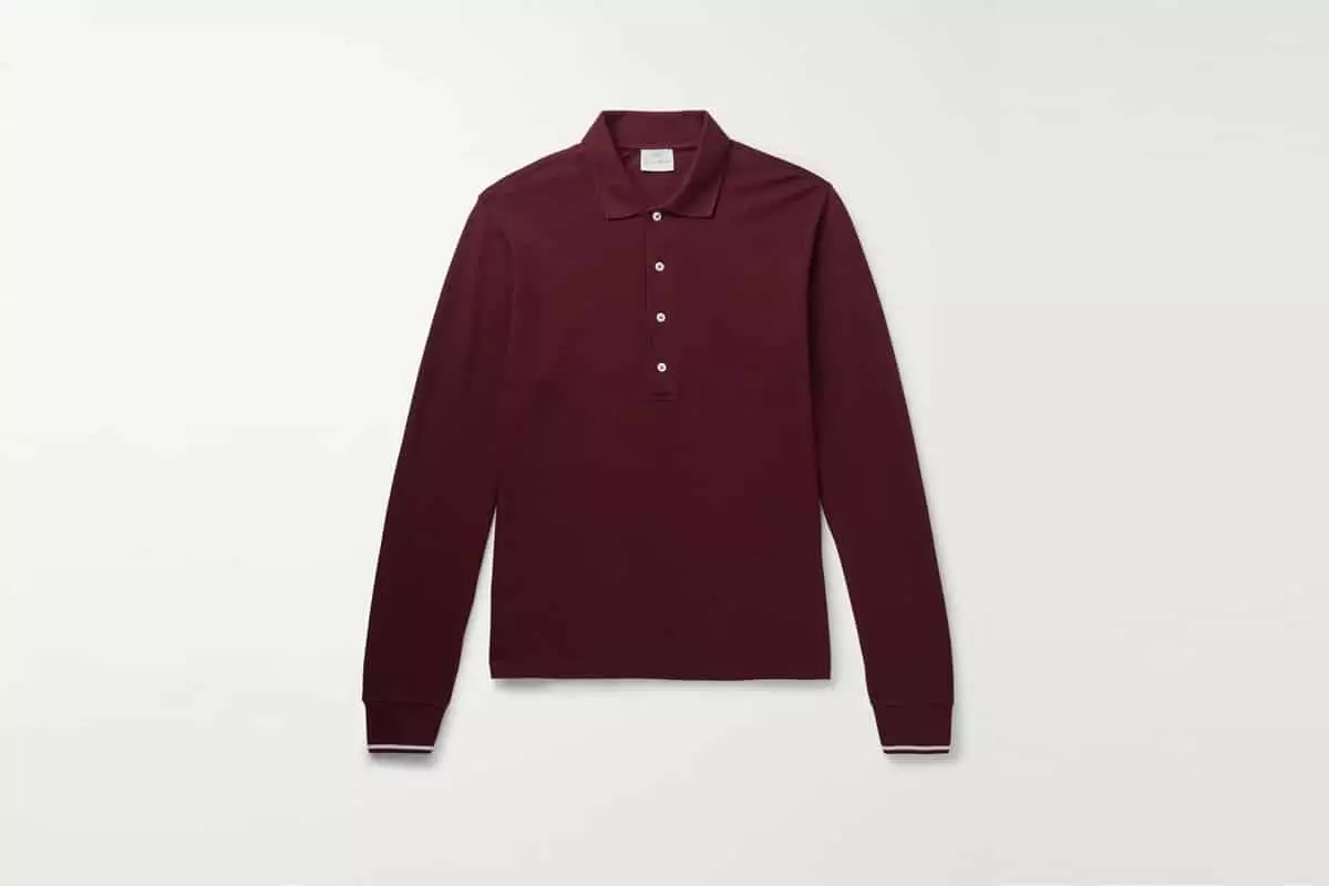 De hear porter fynt kingsmancotton piqué poloshirt