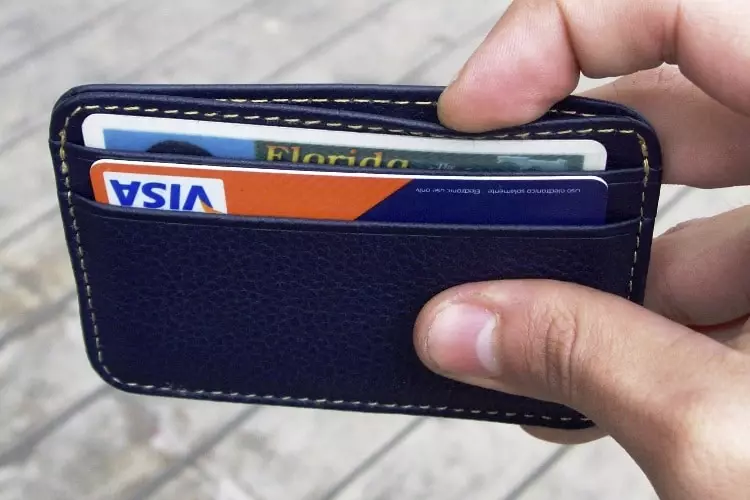 shamrock minimalist wallet
