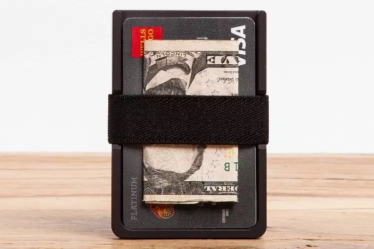 lommebok fra maskinæra