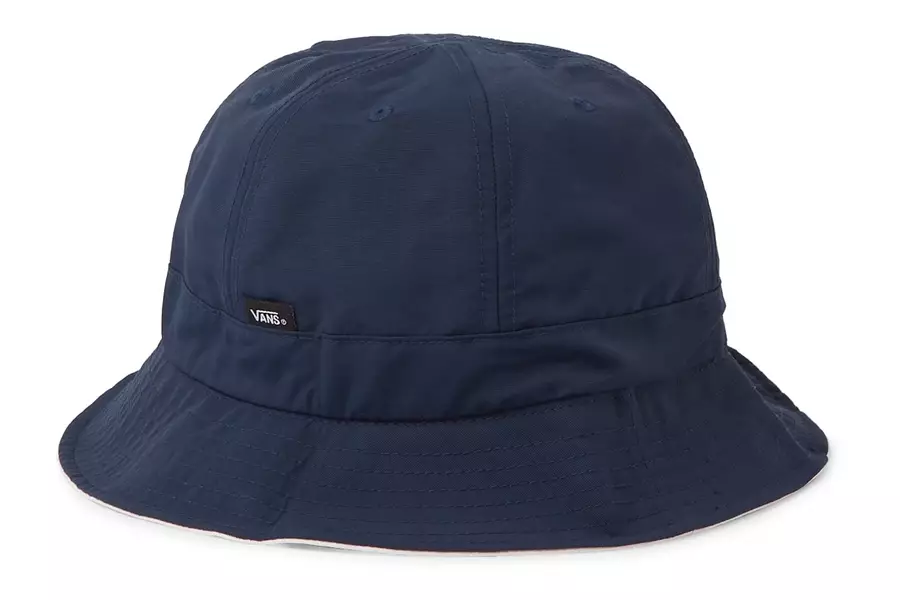 Vans + Pilgrim Surf + Supply Cappello da pescatore reversibile stampato in nylon, cotone e misto lino