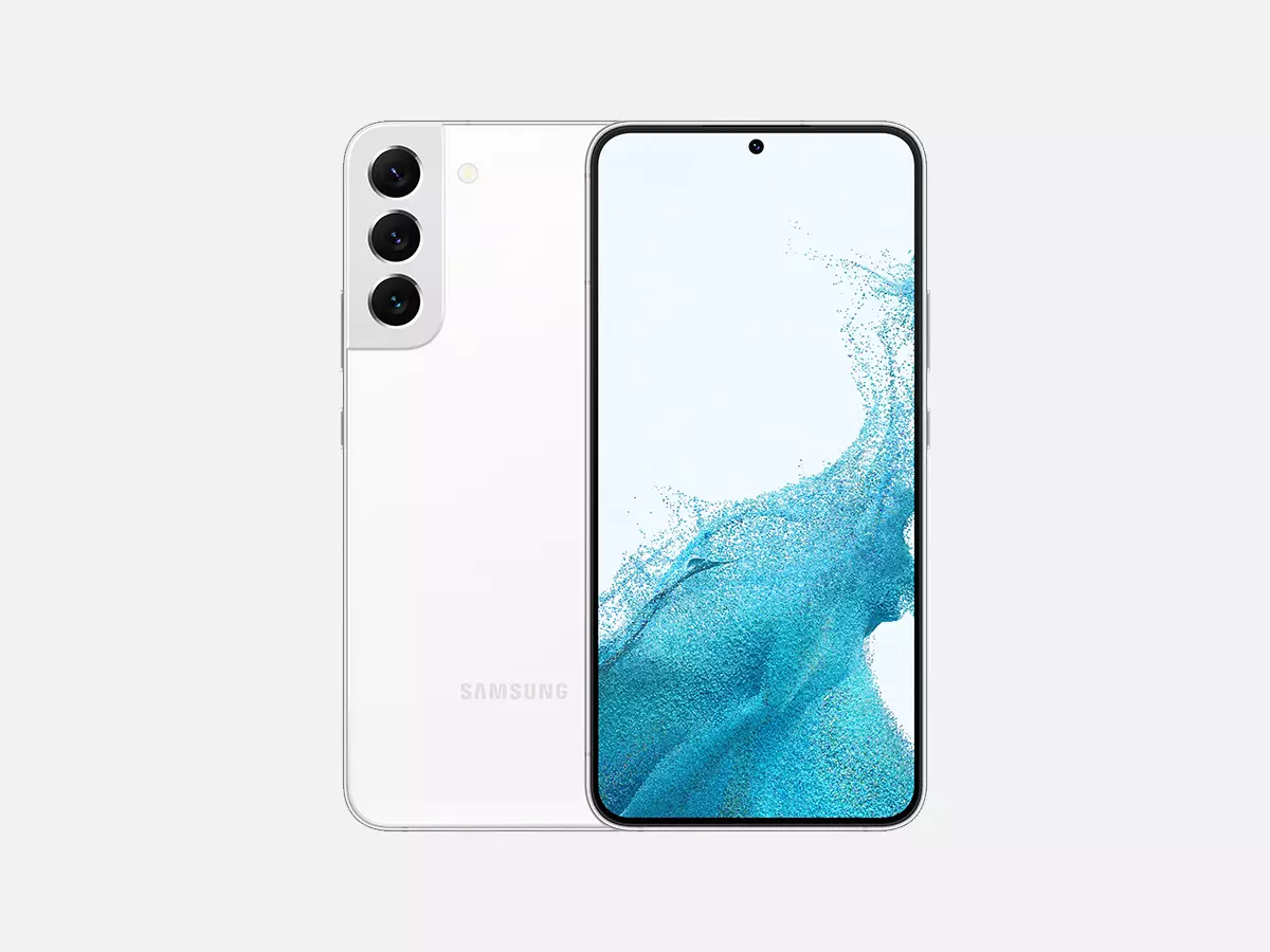 Samsung s22 white ඒකාබද්ධ