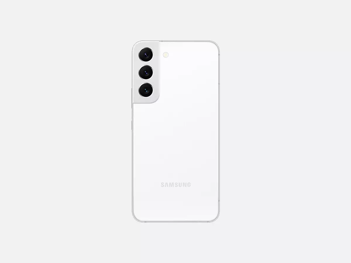 Samsung s22 თეთრი უკან