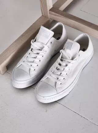 assembly label voucher white sneakers