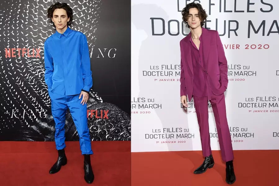 Otu esi eji ejiji dị ka Timothy Chalamet 4