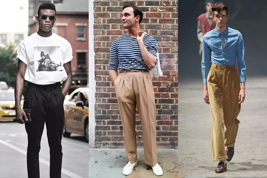 Yüksek Bel Düşük Beklenti erkek moda trendi 2020