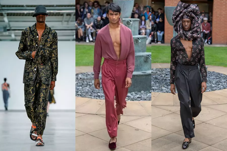 Инсоуциант Енсемблес мушки модни тренд 2020