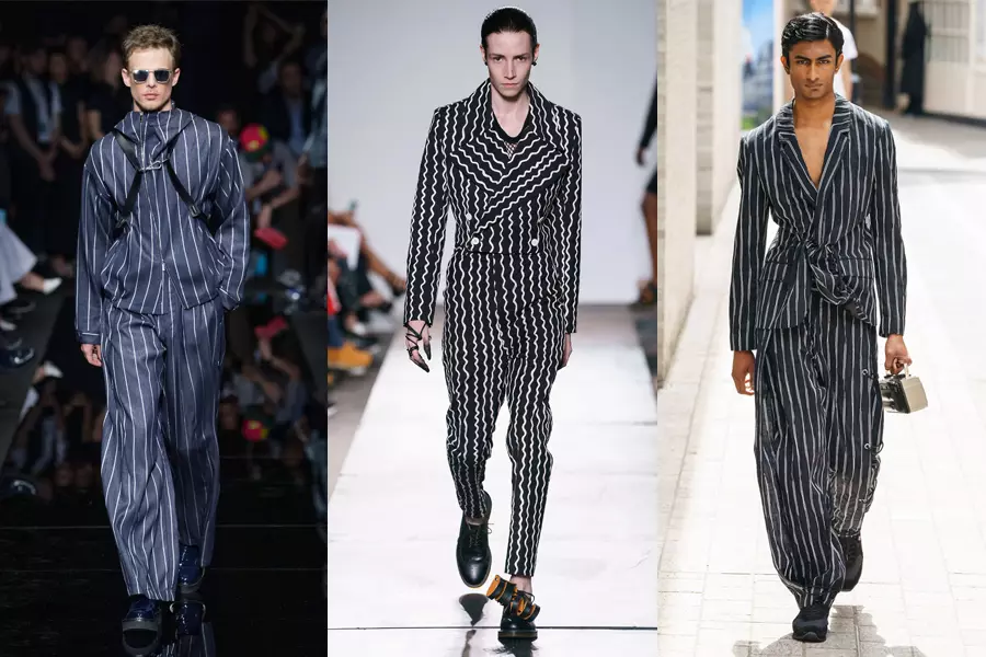 İlkbahar 2020 için En İyi 11 Erkek Moda Trendi - Pin çizgili erkek moda trendi 2020