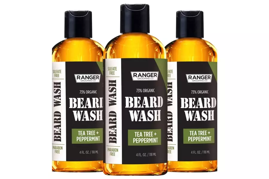 Leven Rose Beard Wash Shampoo በ Ranger Grooming Co
