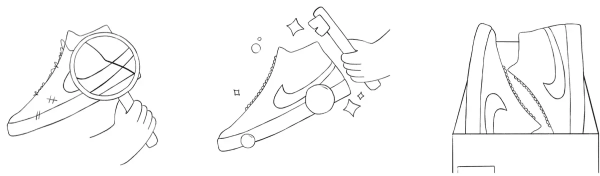 Procesi i rinovuar i Nike në gjendje