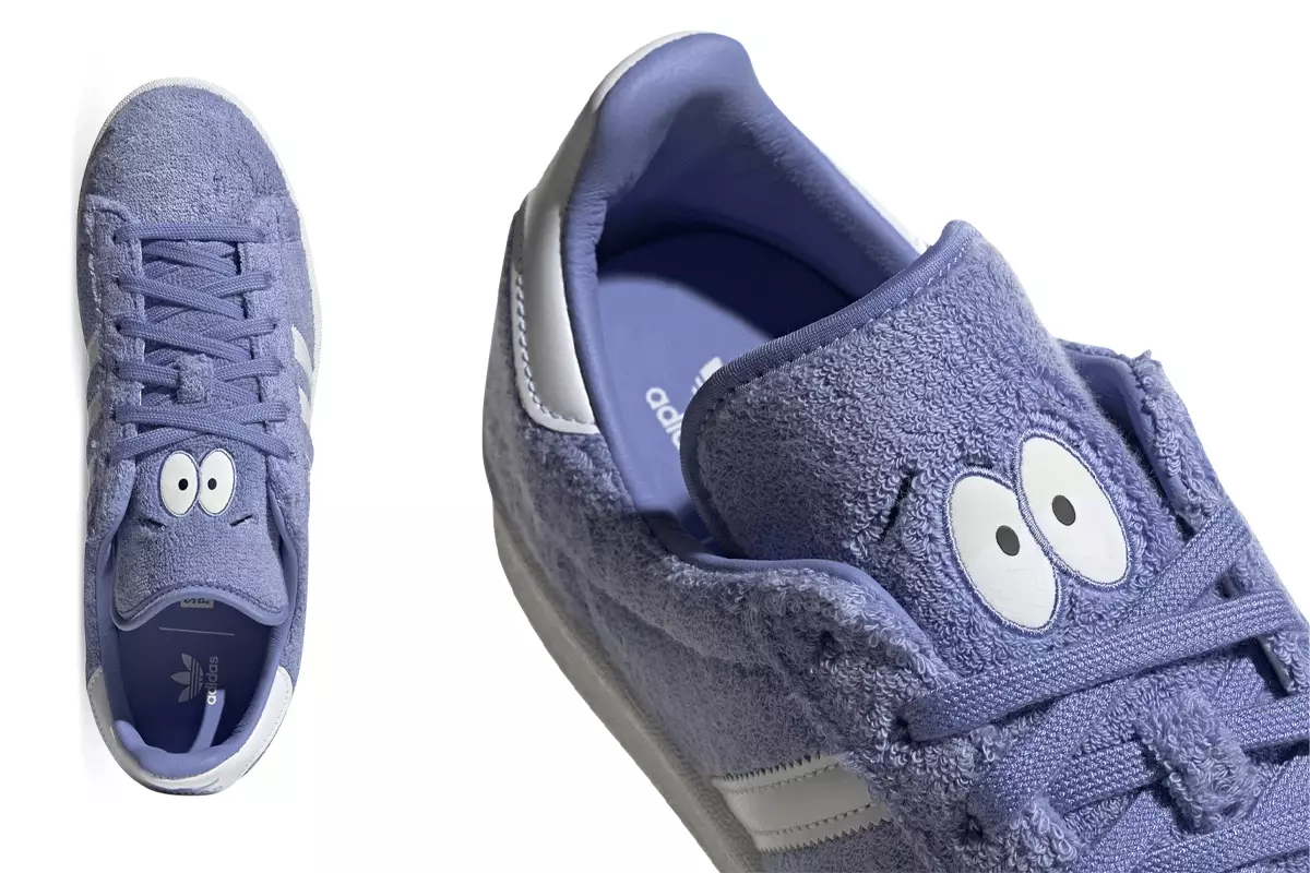 Adidas x south park campus 80s toalla ojos de arriba hacia abajo