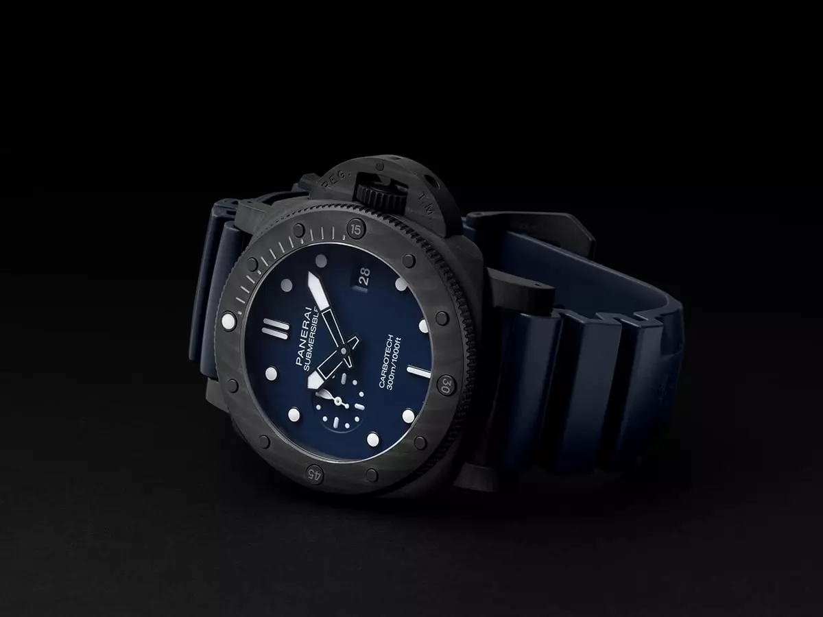 Submersible qurantaquattro carbotech blu abisso pam1232