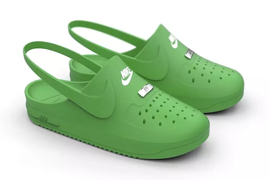 Crocs x Nike Air Force 1 4