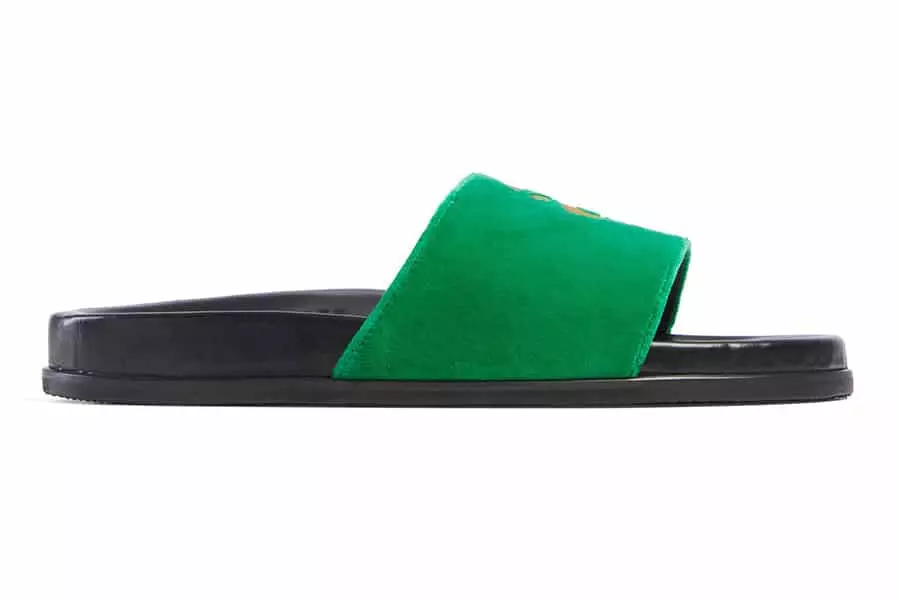 зелени обувки Snoop Dog, ръчно изработени в Англия