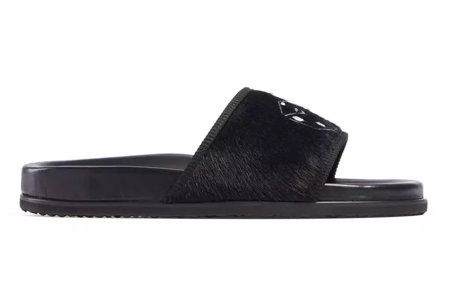 črni ročno izdelani čevlji za vohljanje