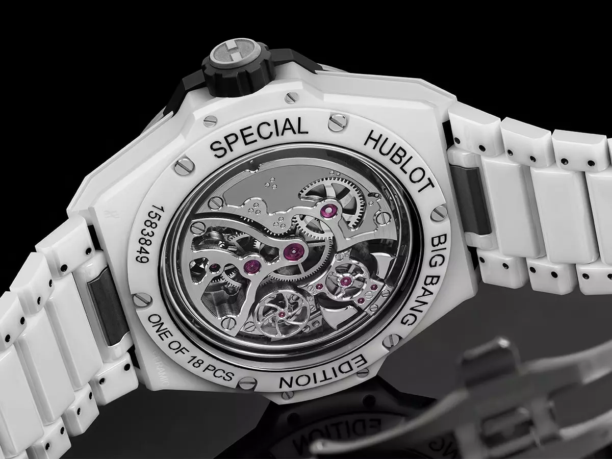 Керамічны хвілінны рэпецір Hublot 2