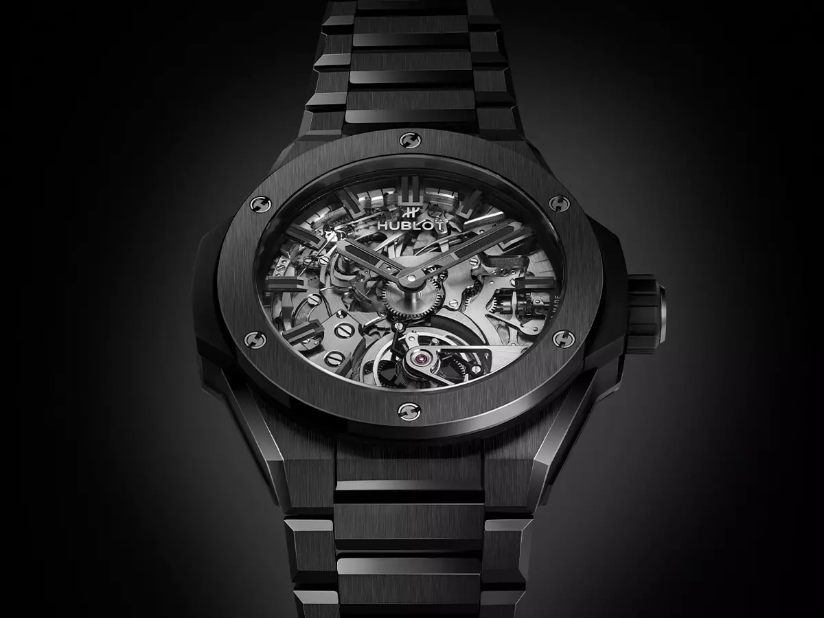 Керамічны хвілінны рэпецір Hublot 8