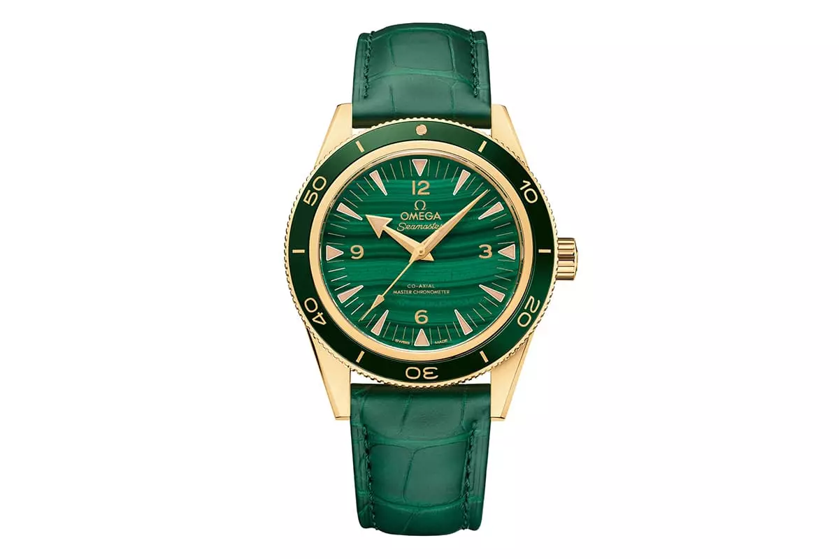 Omega Seaster 300 Malachite Watch