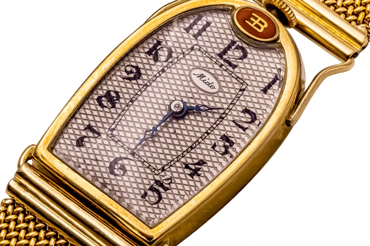 Edmond Ettore Bugatti Mido Orologio al polso 2