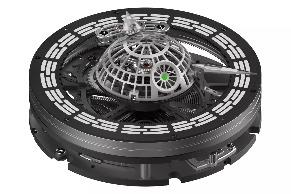 Kross studio death star tourbillon watch