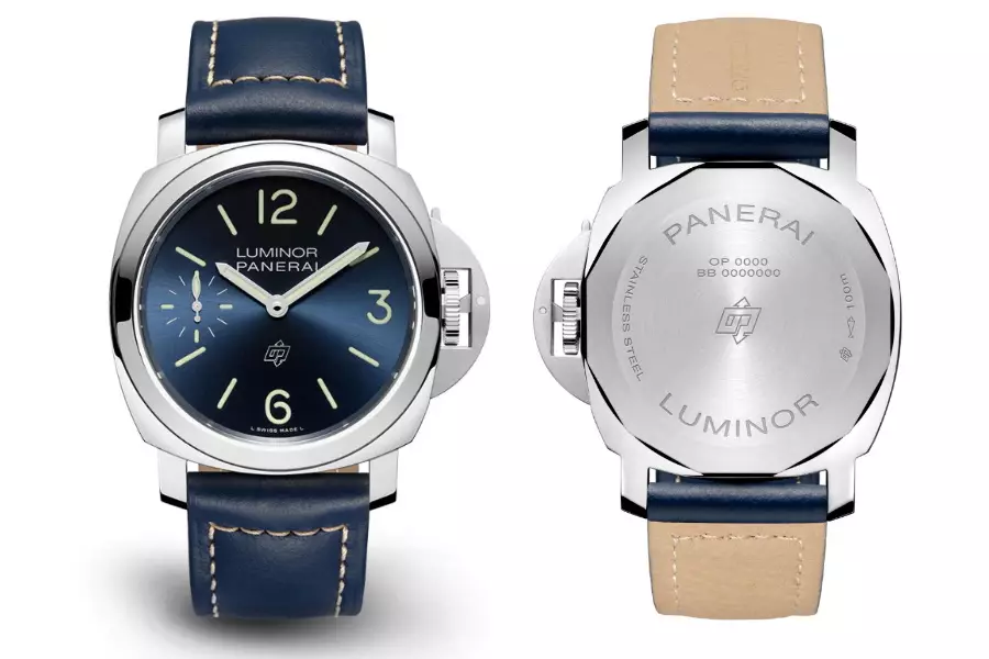 Panerai Luminor كۆك رەڭلىك Mare نۇسخىسى بىلەن ئەسلىگە كەلدى 3993_4