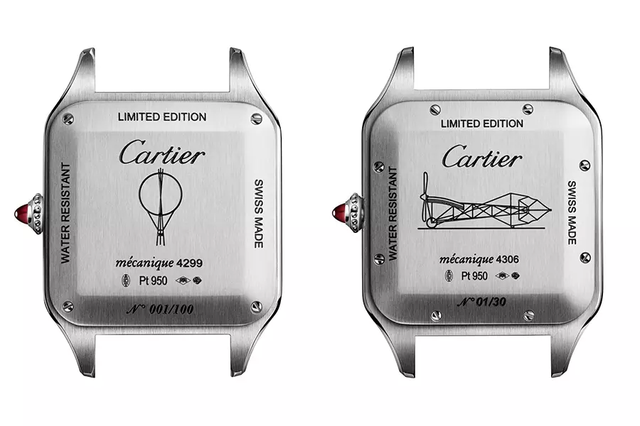 Cartier's Limited Edition Santos-Dumont ઘડિયાળો એક ચિહ્નને અંજલિ આપે છે 4030_3