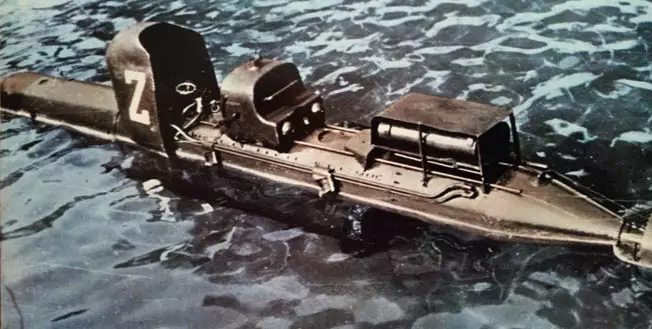 Ubutaliyani mini submarine ww2