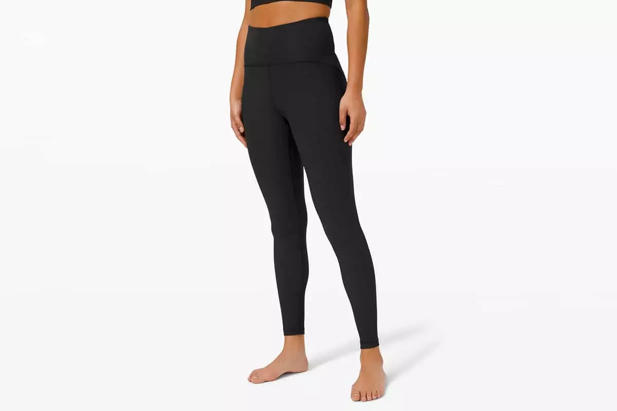 Lululemon Ribbed Contoured High-Rise Tight 28