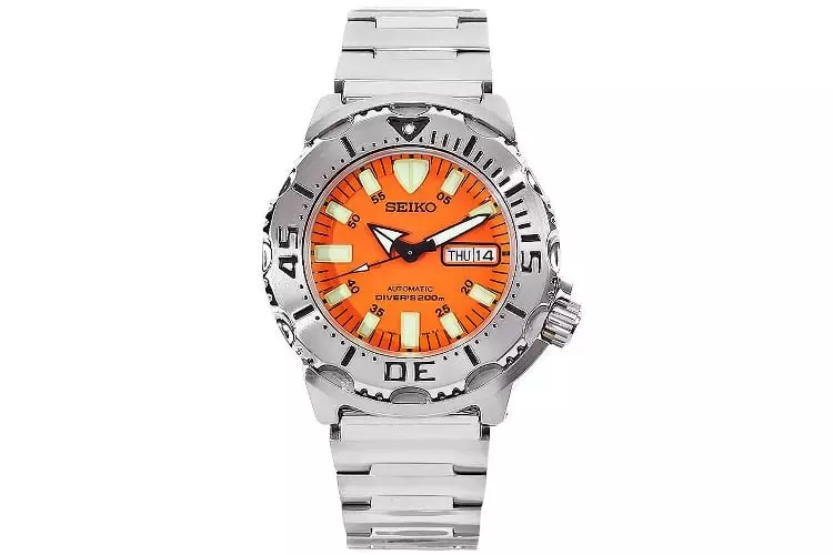 seiko skx781 orange monster köfunarúr