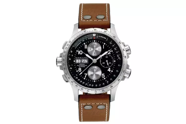 hamilton txiv neej h77616533 chronograph saib