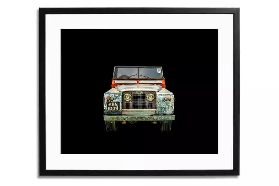 Land Rover Serie II A Framed Print
