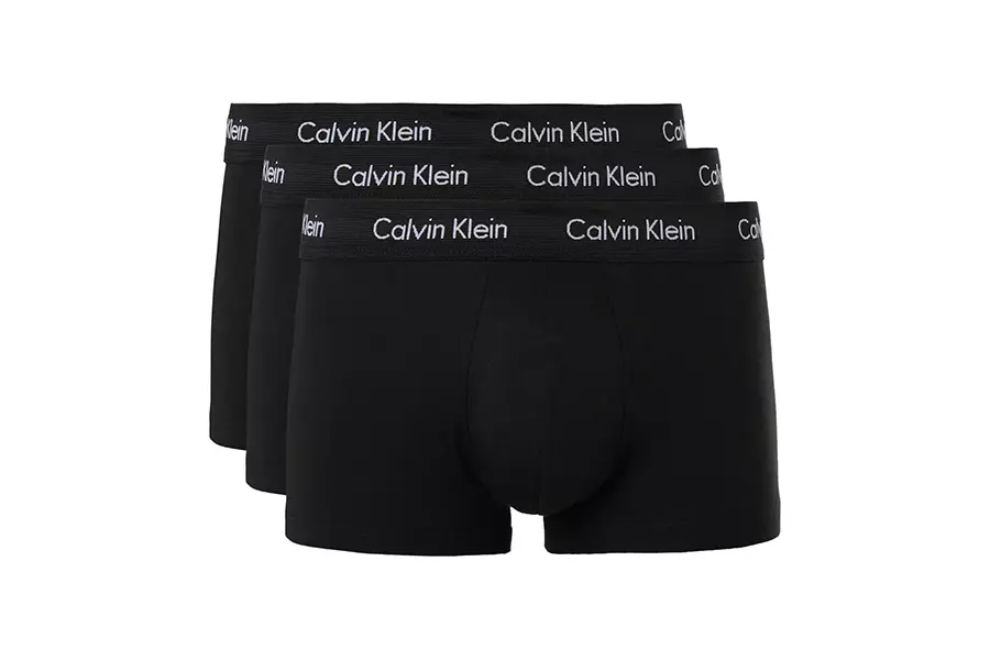 ຊຸດຊັ້ນໃນ Calvin Klein 3 ຊອງ stretch-Cotton Boxer Briefs ຄູ່ມືຂອງຂວັນວັນຄຣິດສະມາດ