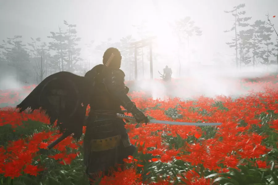 ghost of tsushima screen