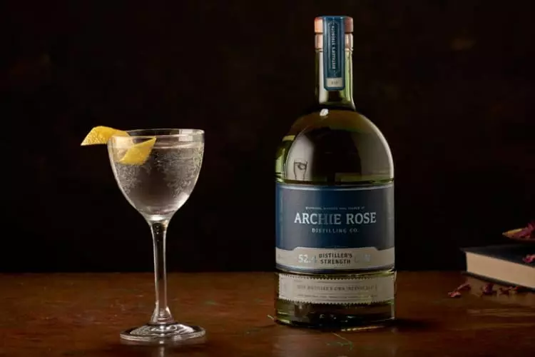 archie rose distiller міцність джин