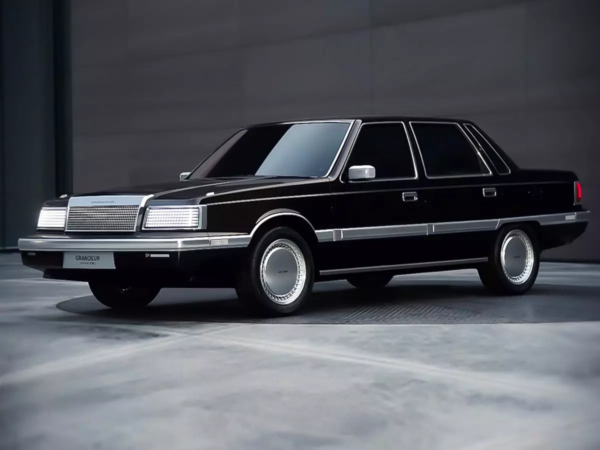 14 Hyundai Grandeur Heritage сериясынын концепциясы