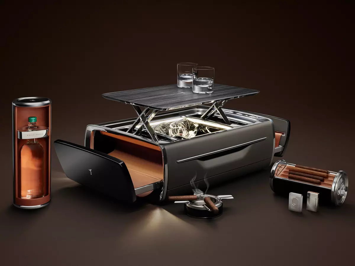 Rolls Royce Cellalette Zigarre Whiskey Box