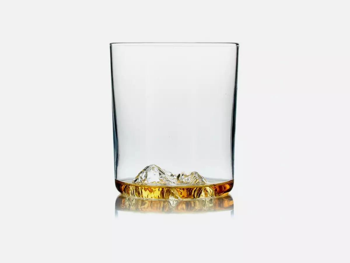 Whisky picos montañas americanas juego de 4 vasos de whisky