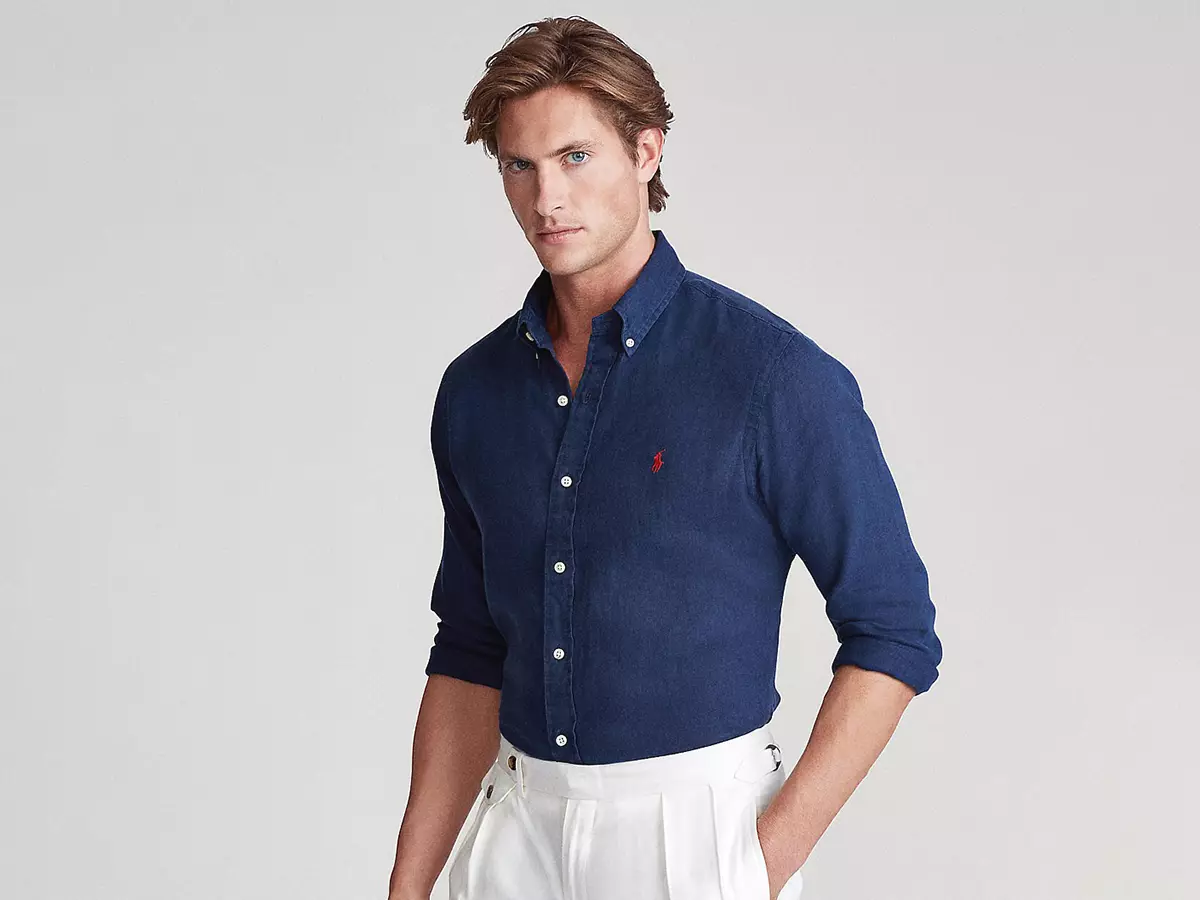 Polo met lange mouwen ralph lauren