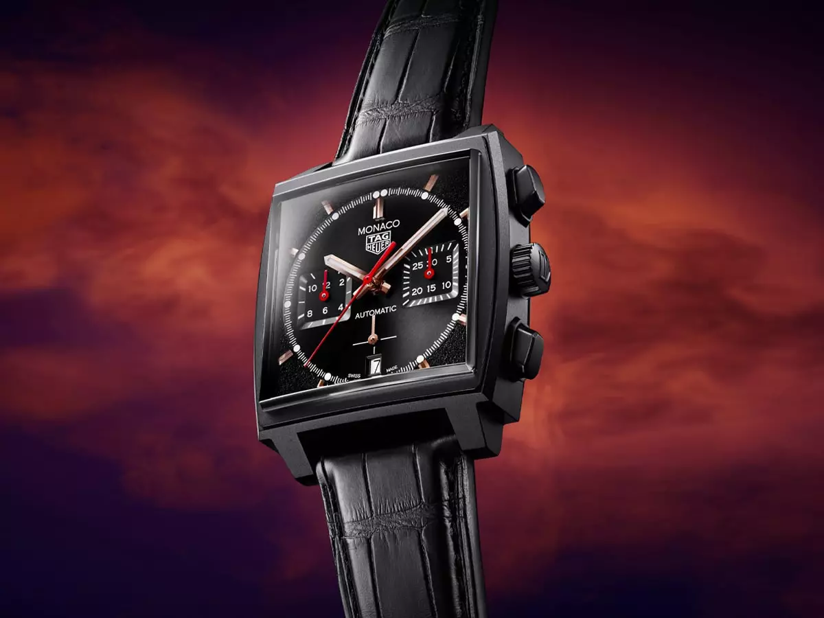 TAG Heuer Monaco Special Edition marca el regreso del Señor Oscuro