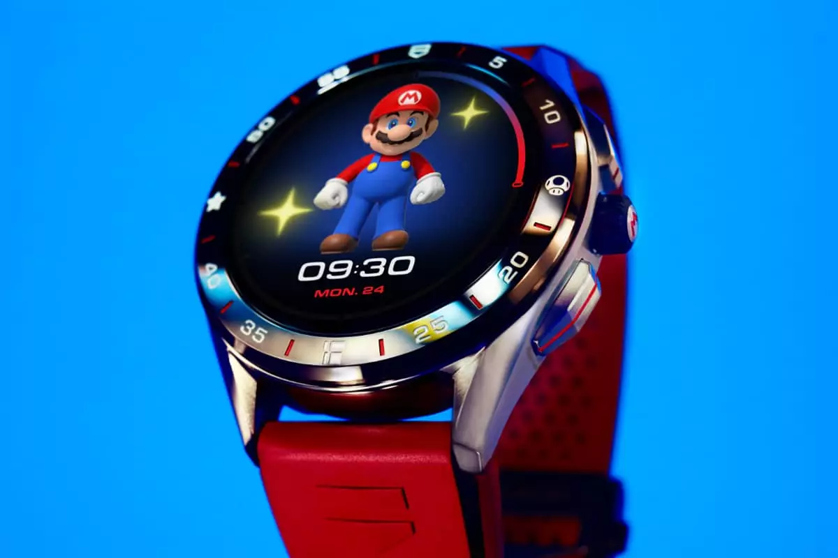 Tag heuer ភ្ជាប់ x super Mario