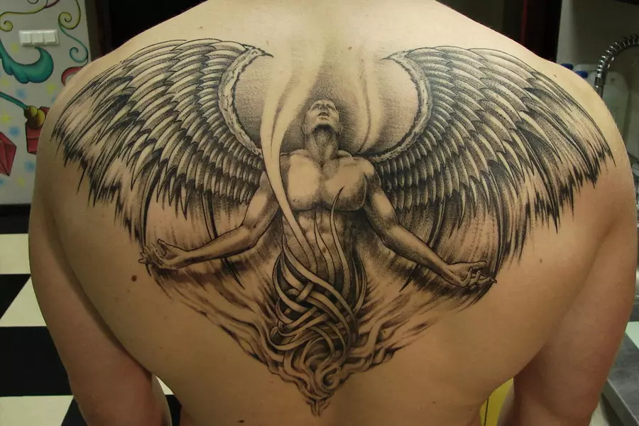 Tatuaże Skrzydła Anioła