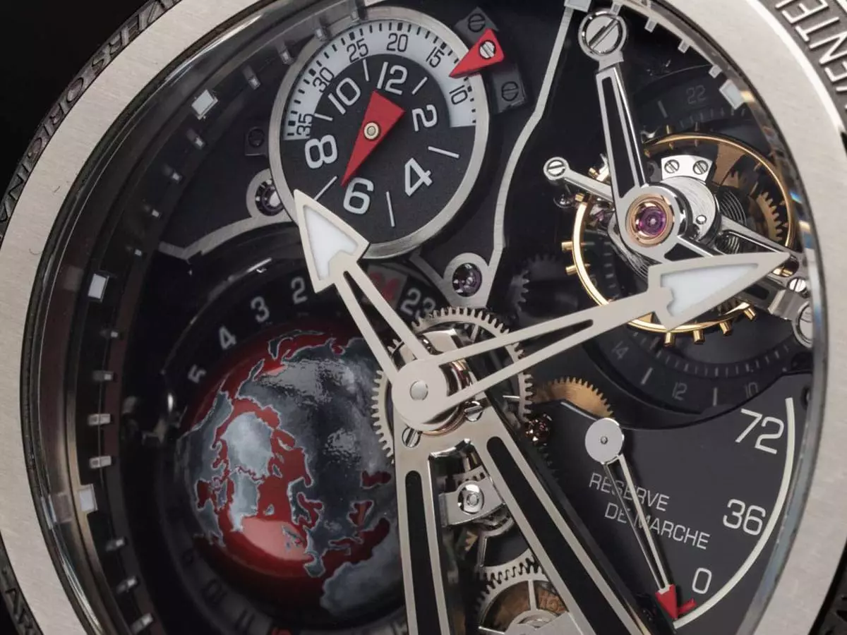 Greubel forsey gmt thể thao mặt