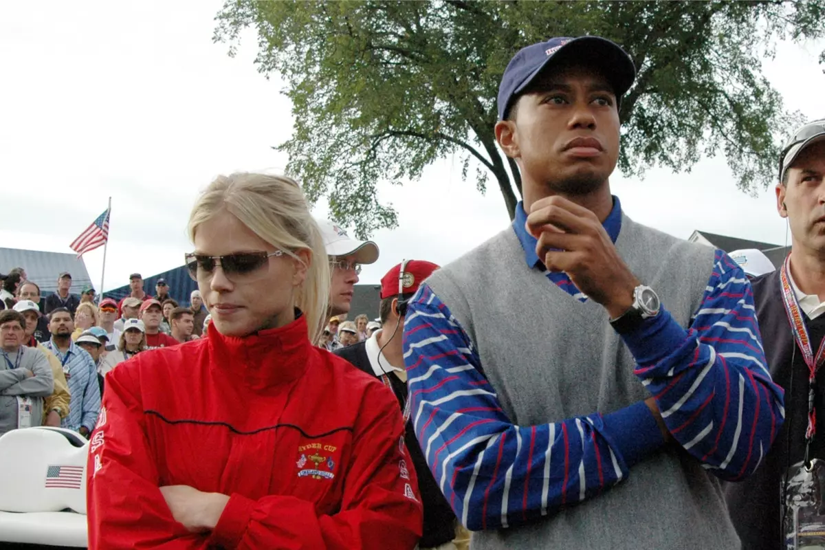 Tiger Woods i Elin Nordegren